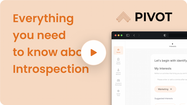 Pivot | One-stop solution to land your target role